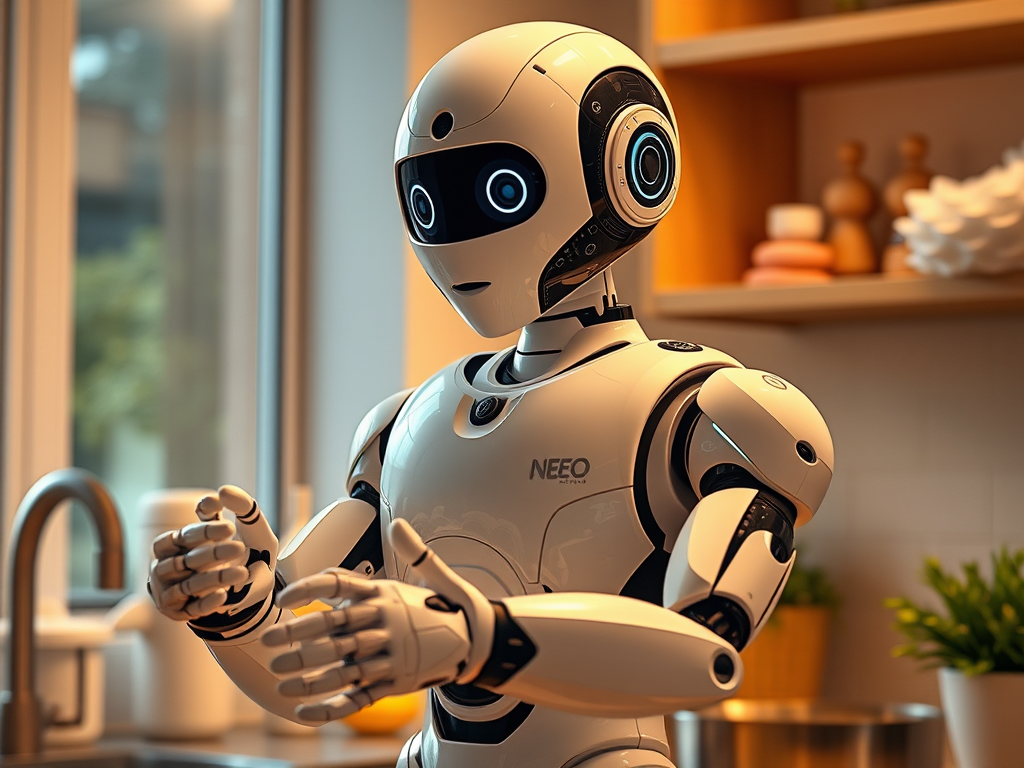 NEO: The Future of Humanoid Household Robots – Gomti Express